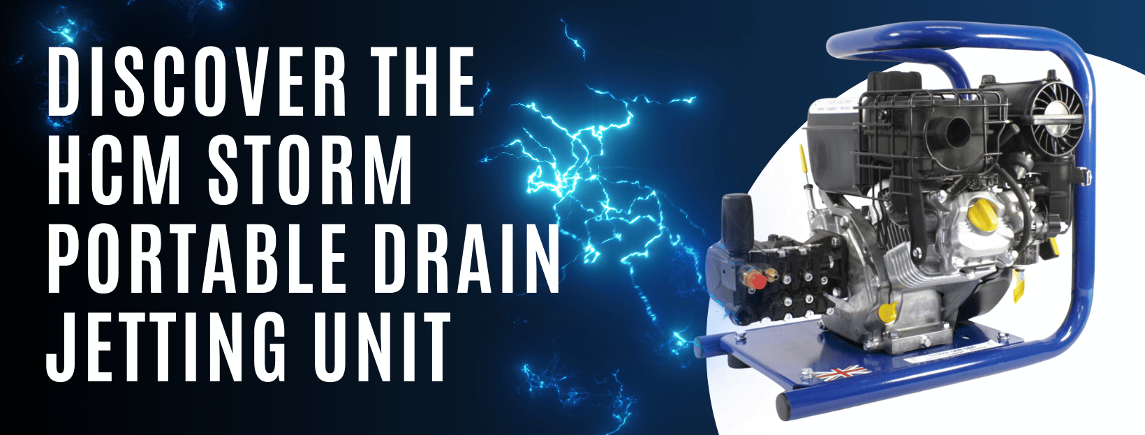 HCM Storm Portable Drain Jetting Unit