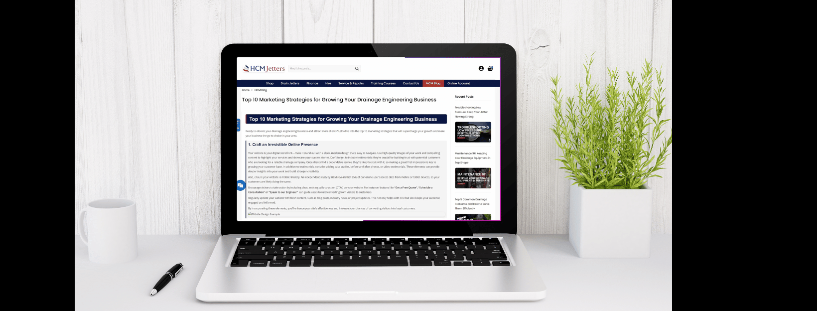 Top 5 Marketing Strategies for Growing Your Drainage Business