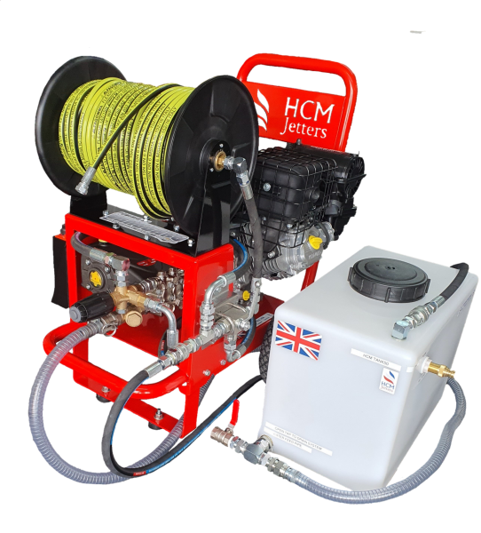 Portable Drain Jetting Units for Flexible Drain Cleaning