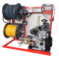 High Pressure Petrol Drain Jetting Units