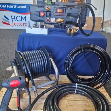 HCM 230V Electric Drain Jetting Kit | Compact, Emission-Free Solution