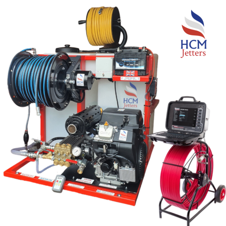 500 Series Drain Jetter and 60M camera Pack - Buy or Hire Online | HCM