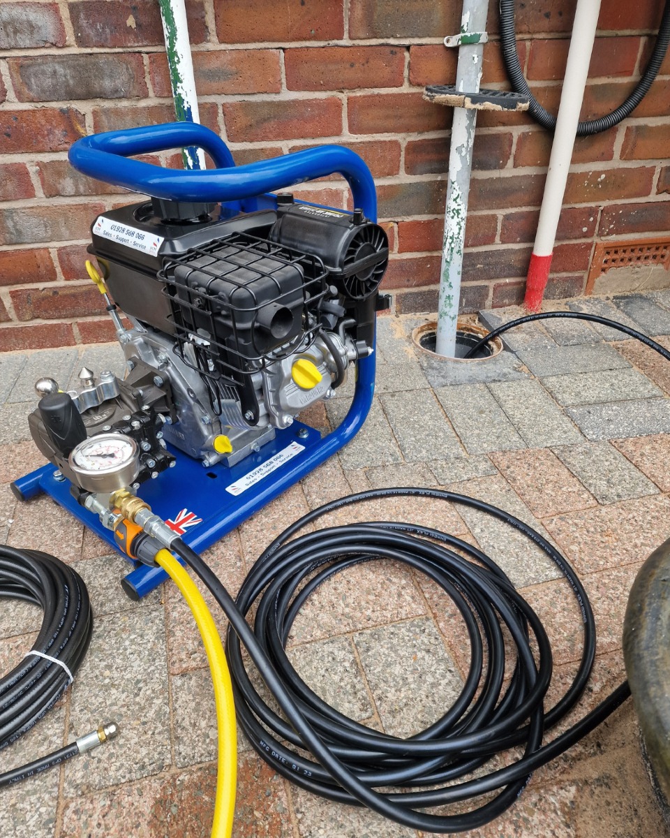 HCM Storm Portable Drain Jetting Unit