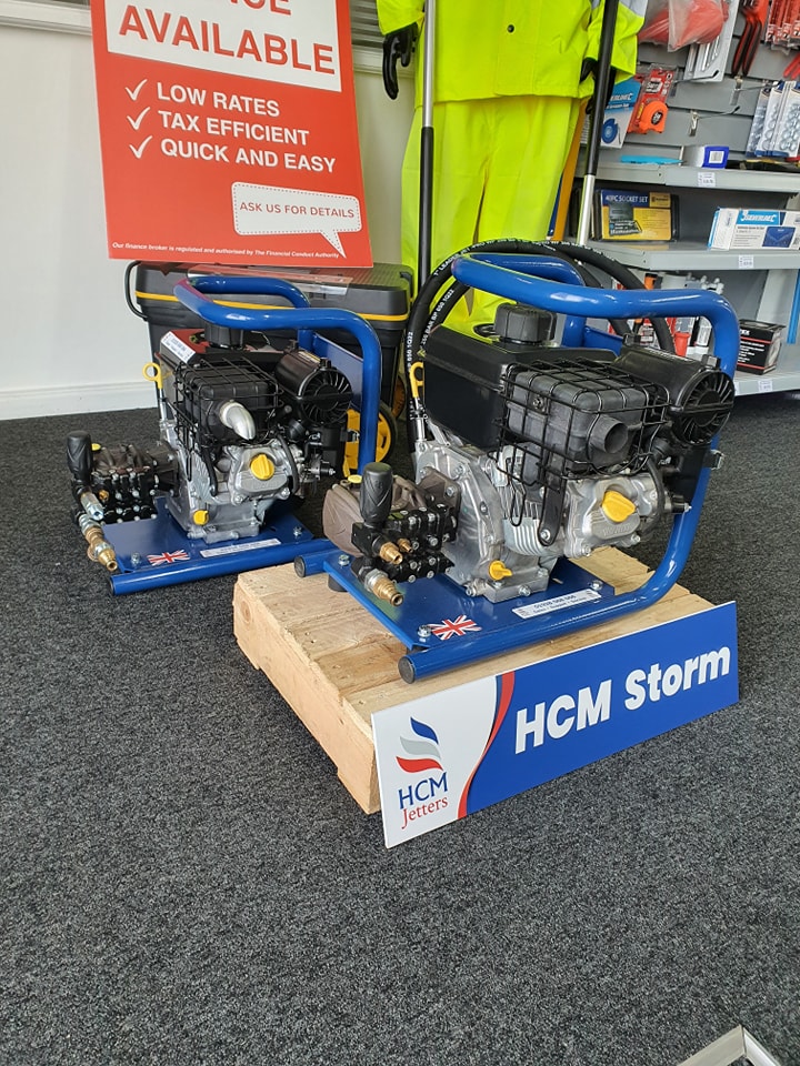 HCM Storm Portable Drain Jetting Unit