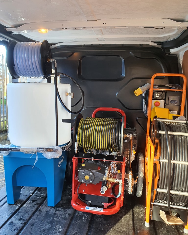 HCM Viper Portable Drain Jetting Unit