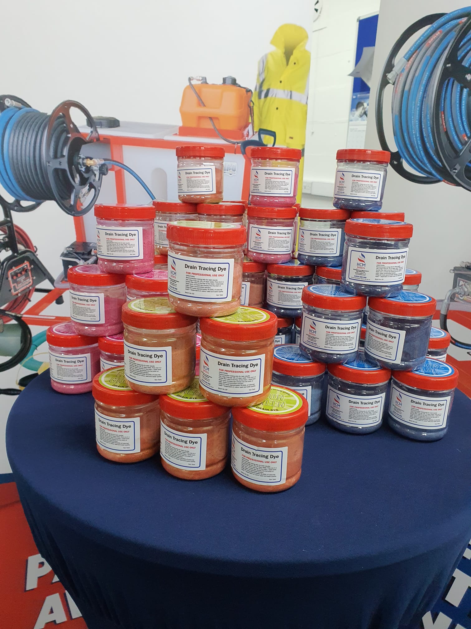 NEW Super Concentrated Drain Dye at HCM Jetters